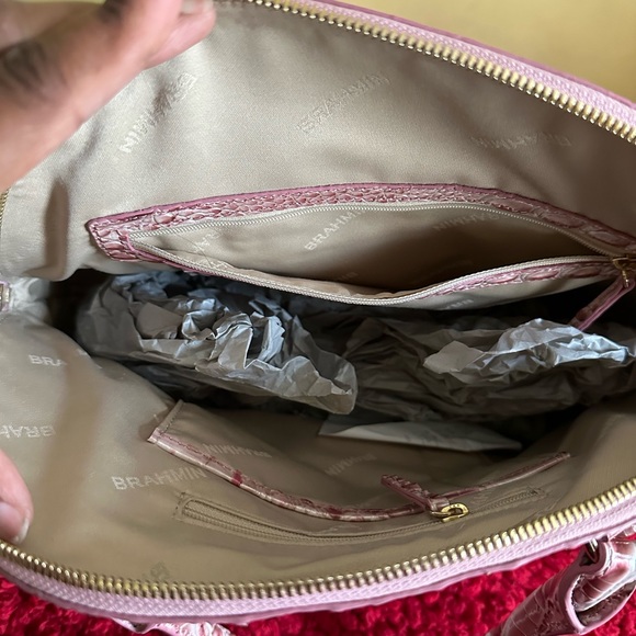 Brahmin | Bags | Pink Icing Melbourne Never Toted | Poshmark